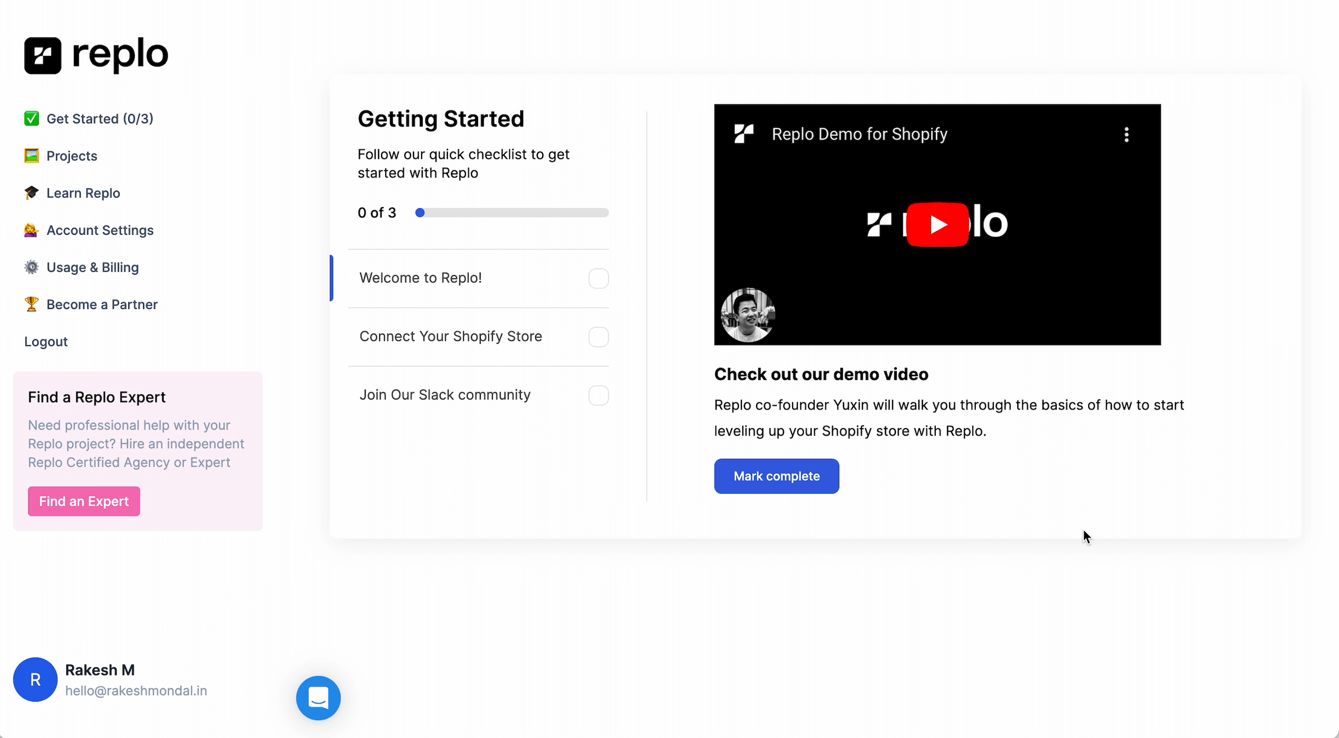 Replo | UI, UX Design | SaaS | Application Design | saas ui